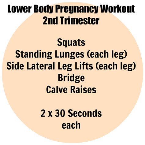 Image result for Workouts for First Second-Trimester
