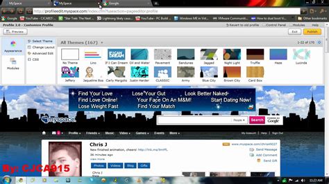 Image result for How to Make a Myspace Layout