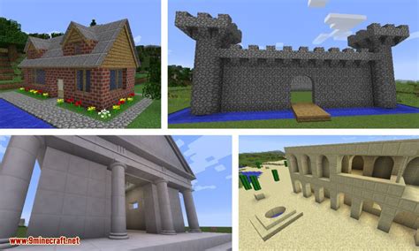 ArchitectureCraft Mod (1.12.2, 1.10.2) - Creating Various Architectural ...