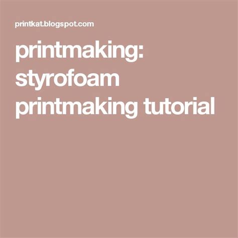 Image result for Styrofoam Molds Tutorial