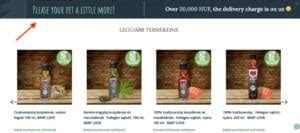 Image result for Sticky Bar Example