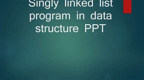 Image result for Single Linked List Program