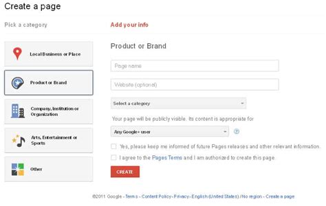 Image result for Create Google Page