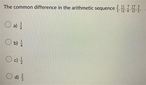 Image result for Common Difference Definition Math