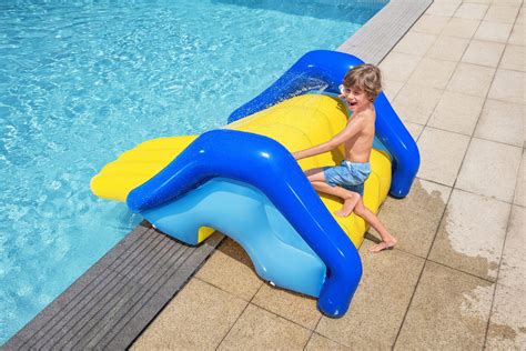 Image result for Inflatable Slide for Inground Pool