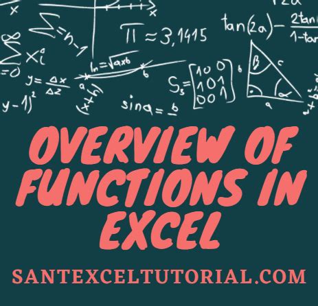 Image result for All Excel Functions