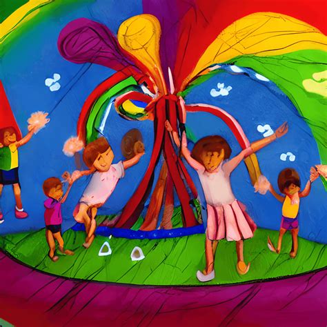 Image result for Dancing around the Maypole