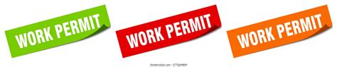 Image result for Work Permit Signage