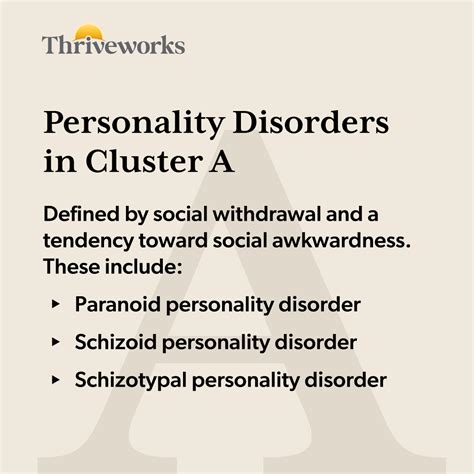 Image result for Personality Disorder Clusters
