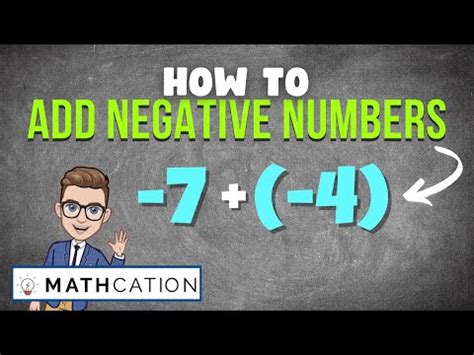 Image result for Adding with Negative Numbers Examples