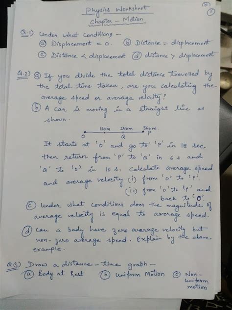 Image result for Physics Questions Class 9 Motion