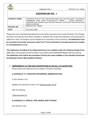 Image result for Mou Addendum Sample