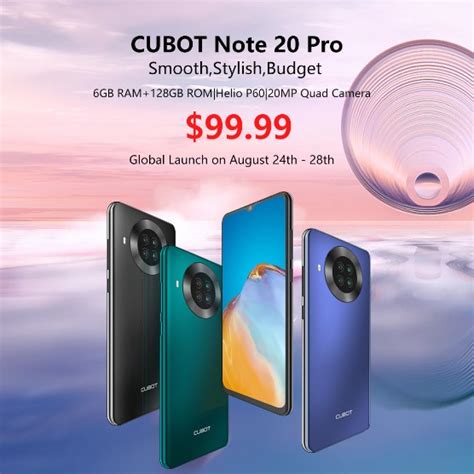 Image result for Cubot Note 20 Pro