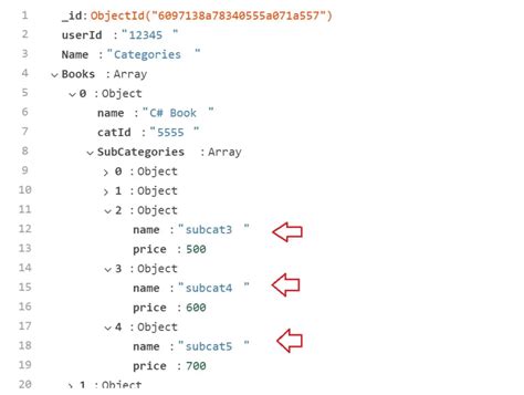 Image result for Match Array Element in Array in MongoDB
