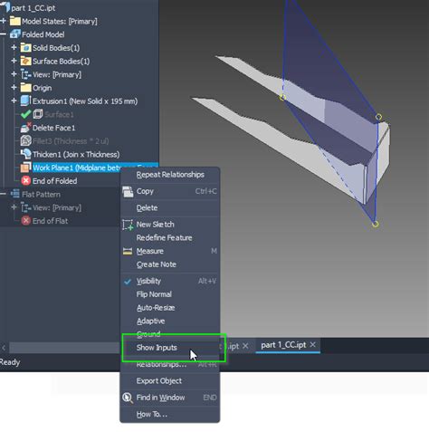 Image result for Midplane Autodesk Inventor