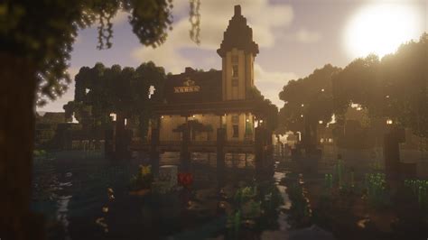 Image result for Minecraft Swamp House Design