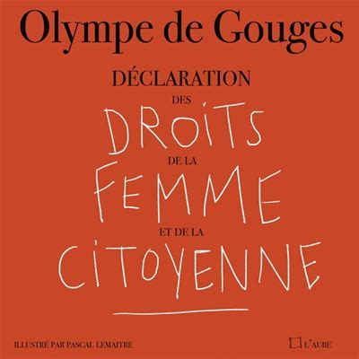 Image result for Ddfc Olympe De Gouges Livre