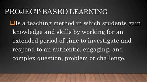 Image result for TTL2 Project-Based Learning