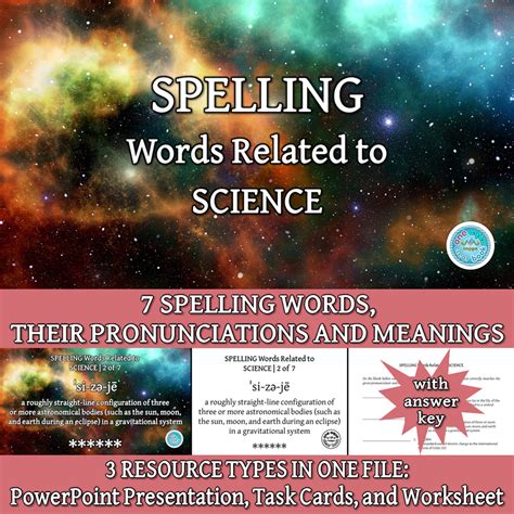 Image result for Science Words
