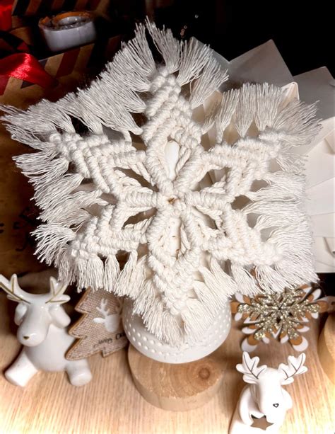 Morning star tutorial macrame christmas tree ornaments – Artofit