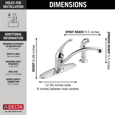 Image result for Install Delta Kitchen Faucet