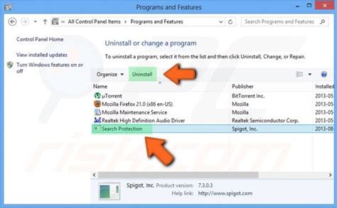 Image result for Uninstall Programs Windows 8