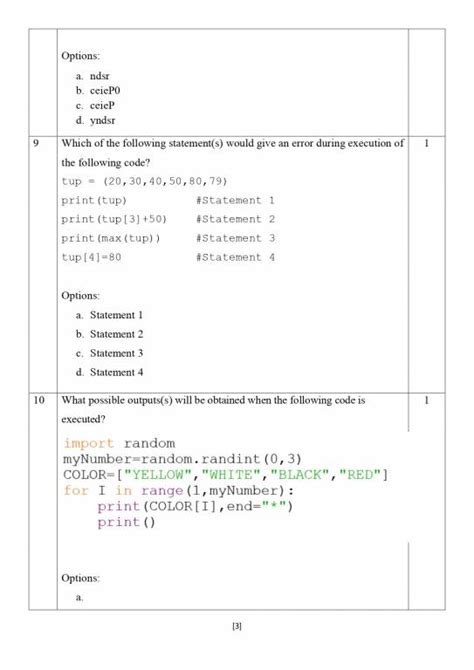 Image result for Computer Science Question Paper