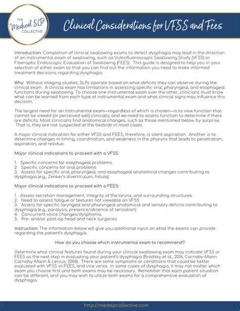 Image result for VFSS Procedure