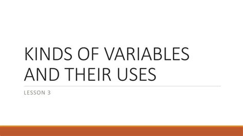 Image result for Lesson 3 Variable Practice