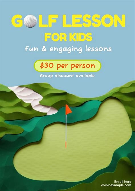 Image result for Golf Lesson Advertisement