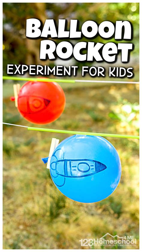 Image result for Balloon Rocket Science Project