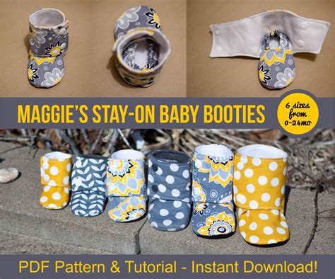 Image result for Baby Booties Sewing Pattern