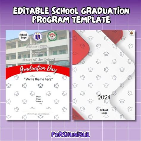 Image result for Middle School Graduation Program Sample