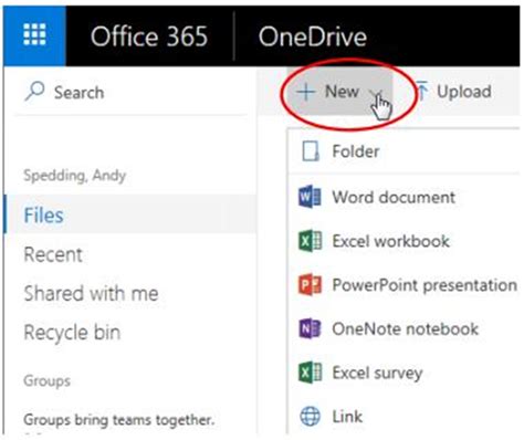 Image result for One Drive Business Organization Folder Example