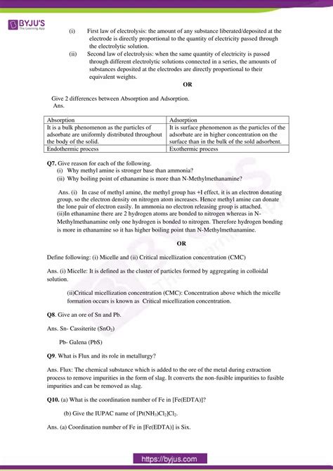 Image result for CBSE Class 12 Term 2 Chemistry Sample Paper