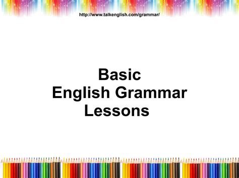 Image result for Full English Grammar Lessons