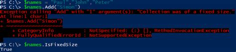 Image result for PowerShell Write Error Array