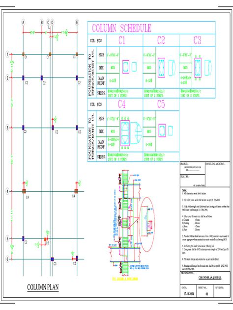 Image result for Column Drawing Plan