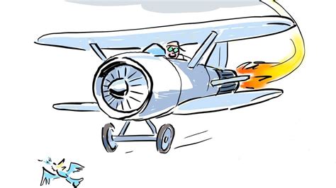 Image result for Test Pilot Cartoon