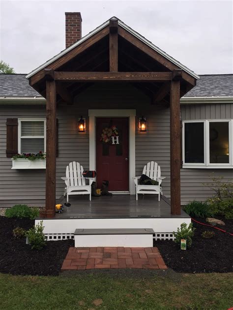 Image result for Timber Frame Front Porch Designs