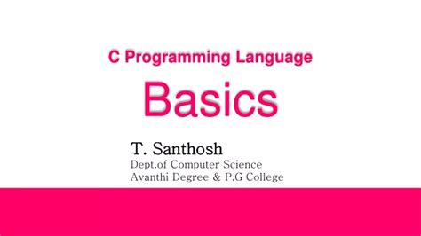 Image result for C Programming Language Documentation