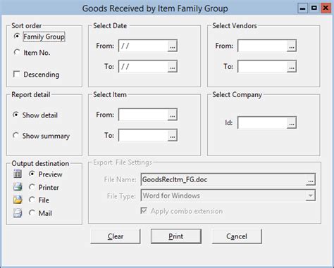 Image result for SQL Goods Received