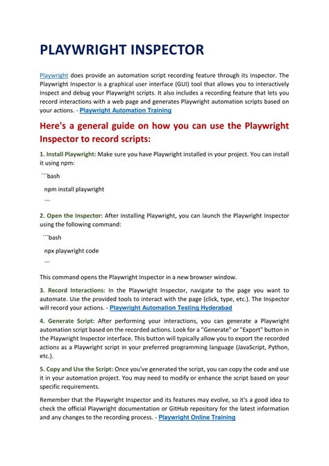 Image result for Playwright Tutorial