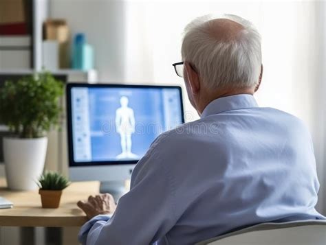 Image result for Old Man Using Computer