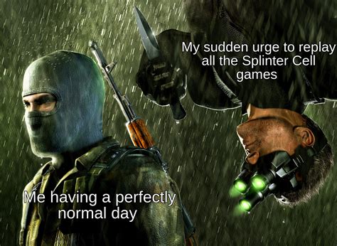 Image result for Splinter Cell Meme