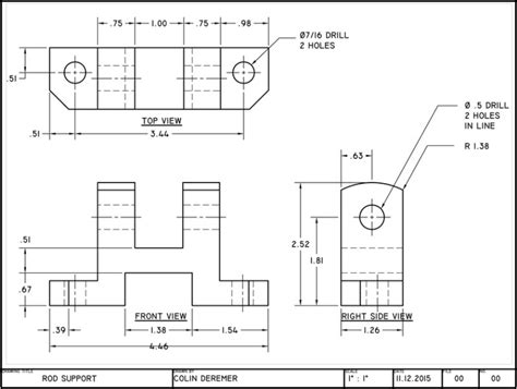 Image result for How Insert Treaded Rod AutoCAD