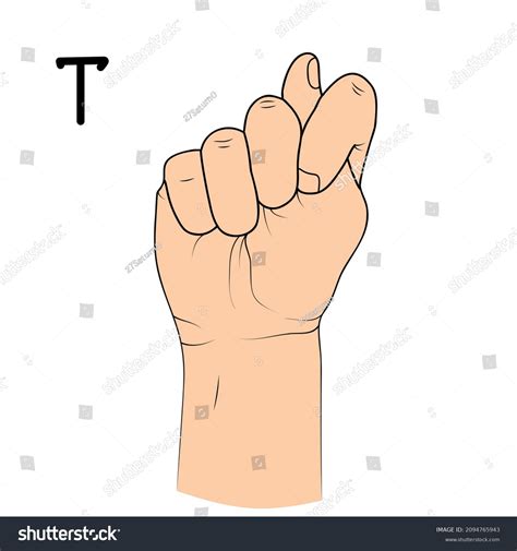 Image result for T in Sign Language