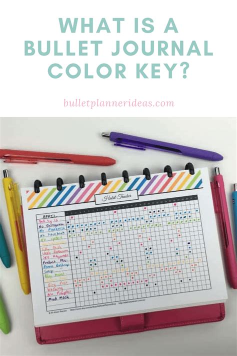 Image result for Bullet Journal Color Key