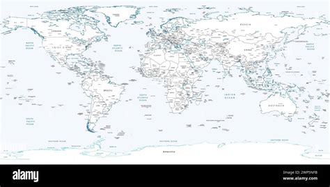 Image result for Equirectangular Political Map
