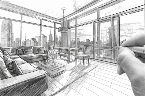 Image result for View From a Window Drawing